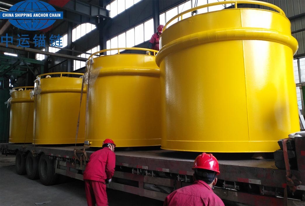 Cylinder Type Steel Mooring Buoy For Mooring System